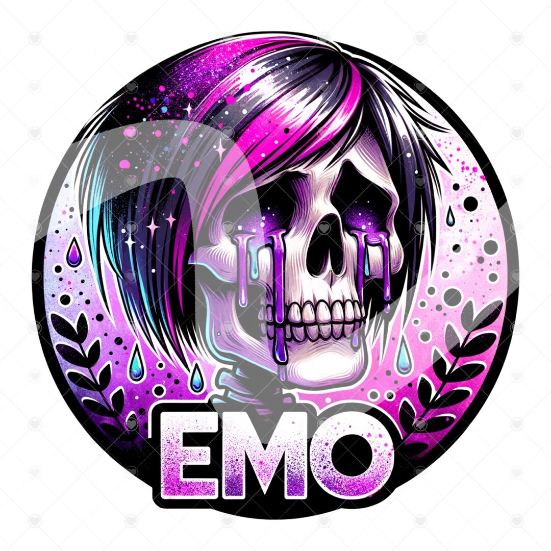 Emo Skeleton Clipart, Snarky Skeleton Png, Spooky Shirt Sublimation ...