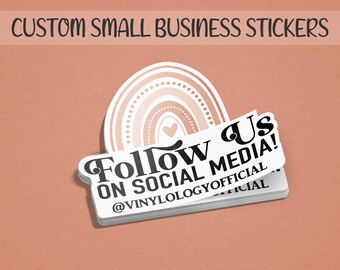 Follow Us Stickers - Etsy
