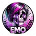 Emo Skeleton Clipart, Snarky Skeleton Png, Spooky Shirt Sublimation ...