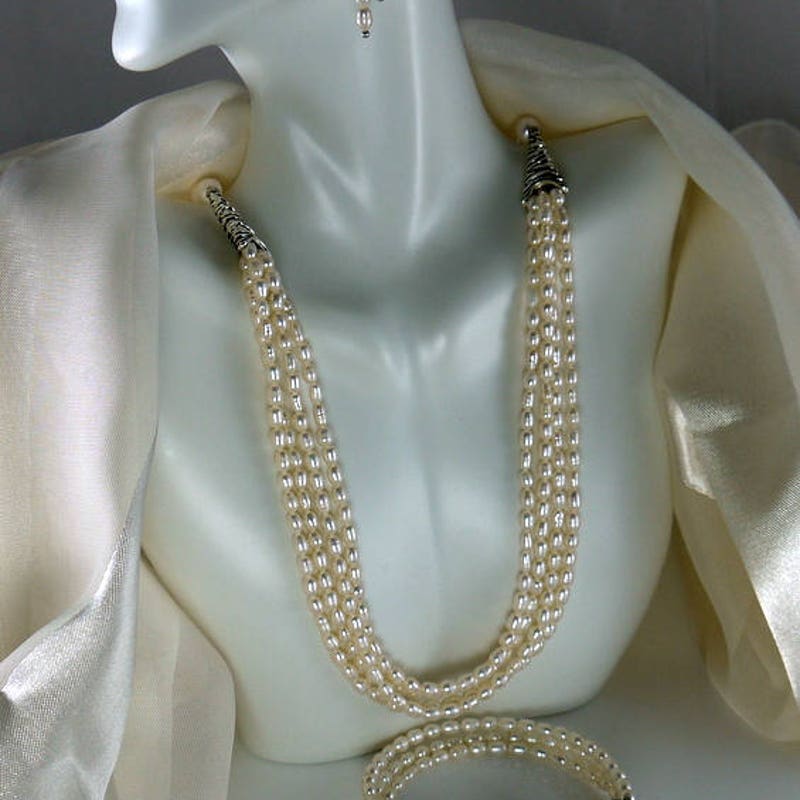 Multistrand Necklace - Etsy