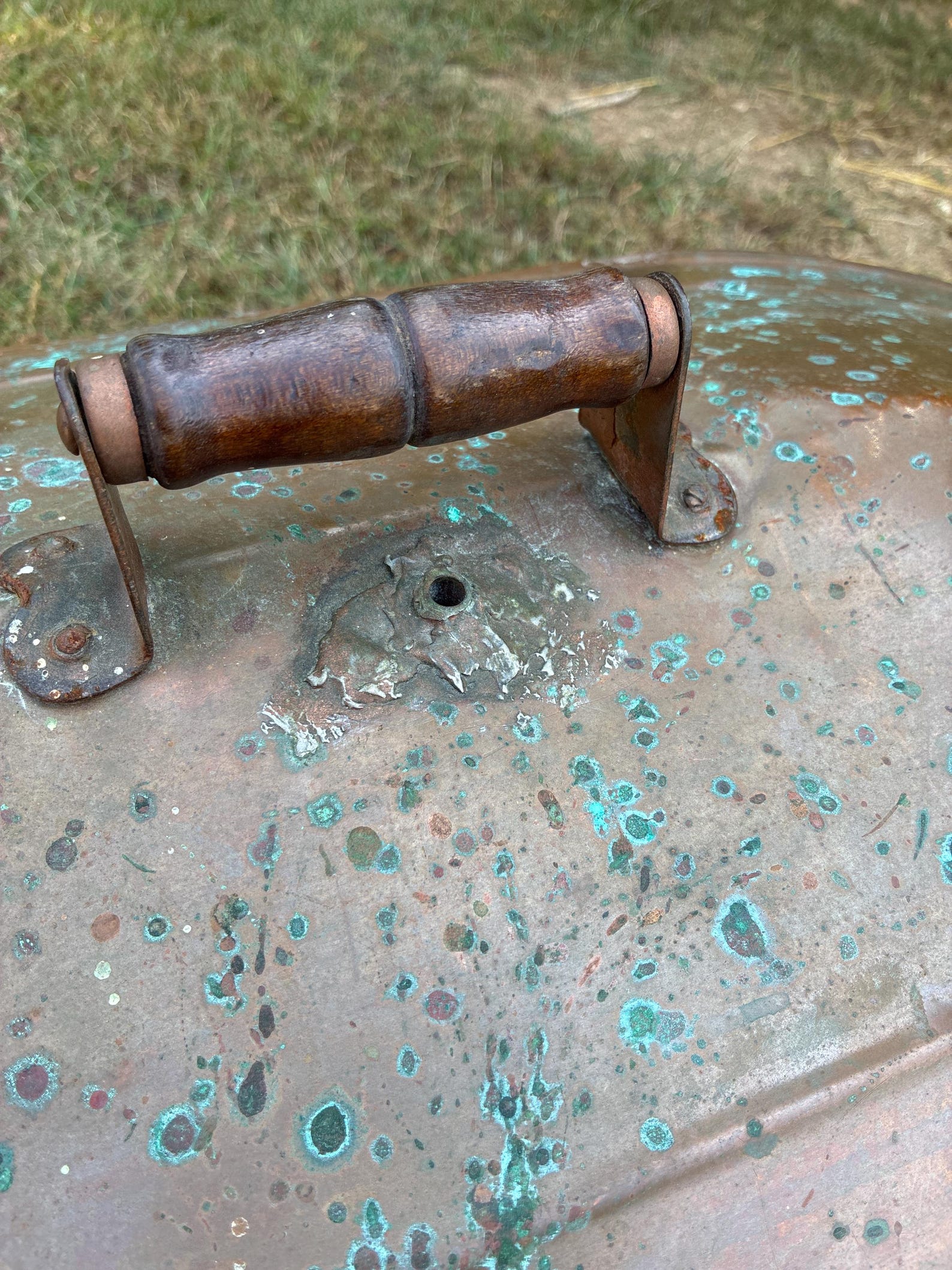 Antique Copper Boiler Tub: Primitive Decor, Rustic Decor, With Unique ...