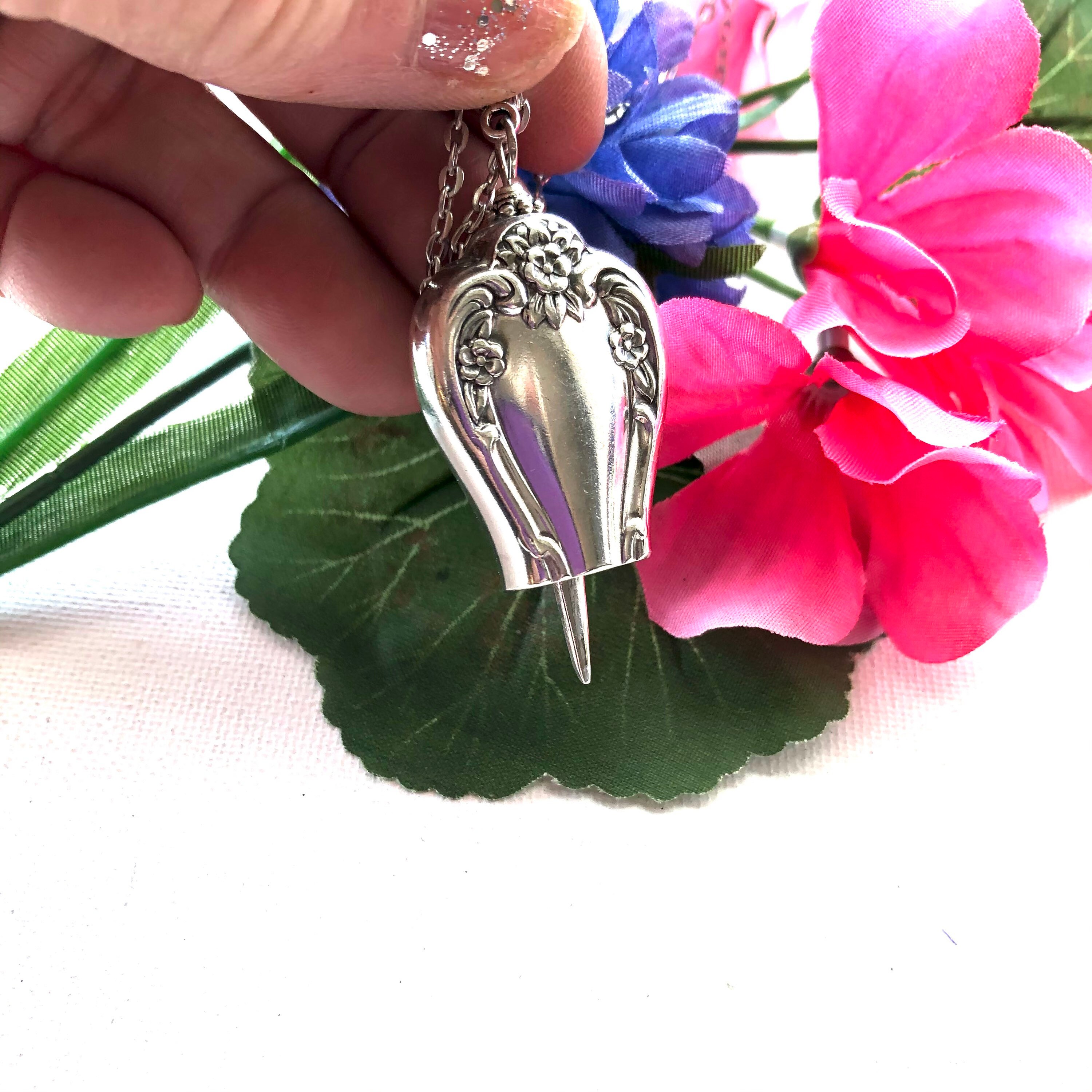 Daybreak 1952 Bell Knife Necklace Knife Handle Bell Necklace | Etsy
