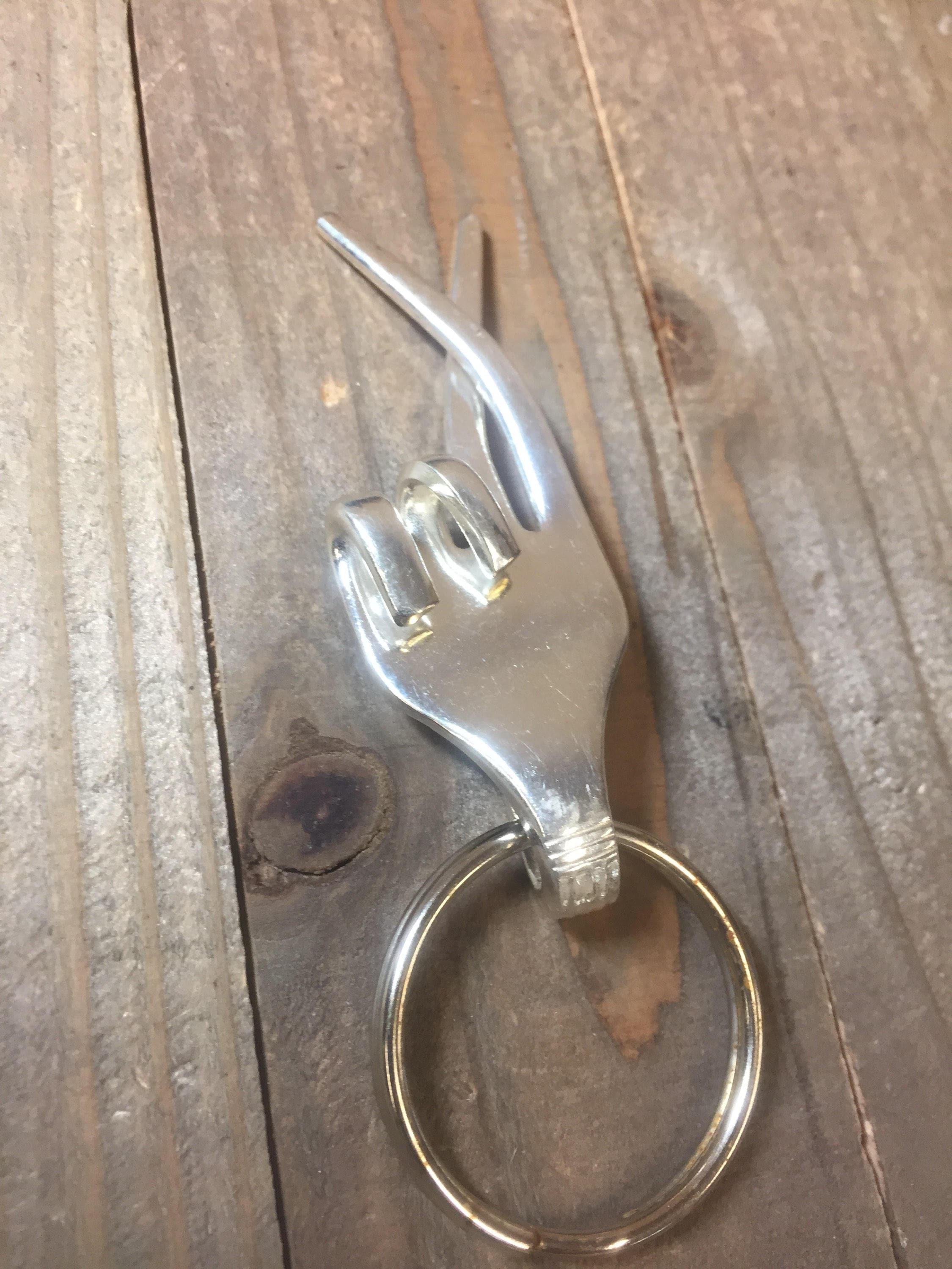 Good Luck Keychain Fingers Crossed Keychain Keychain - Etsy