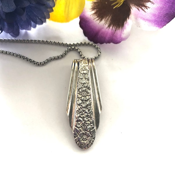 Silverware Necklace - Etsy