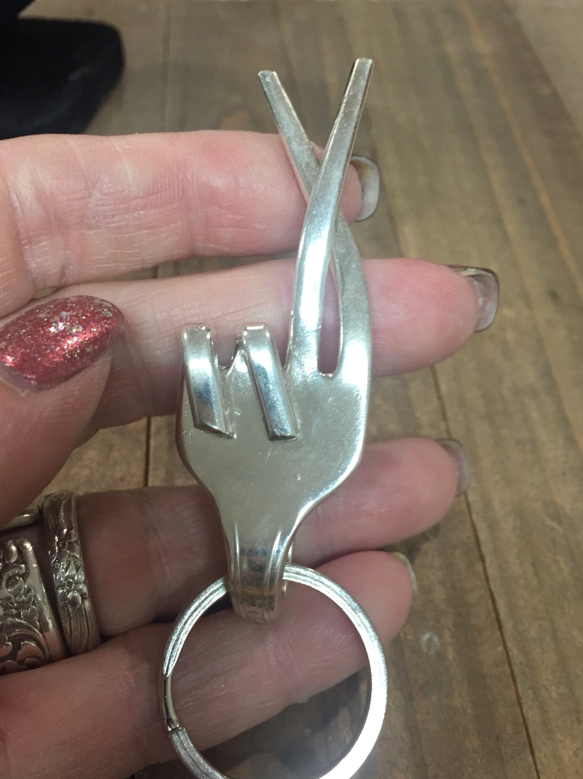 Good Luck Keychain Fingers Crossed Keychain Keychain - Etsy