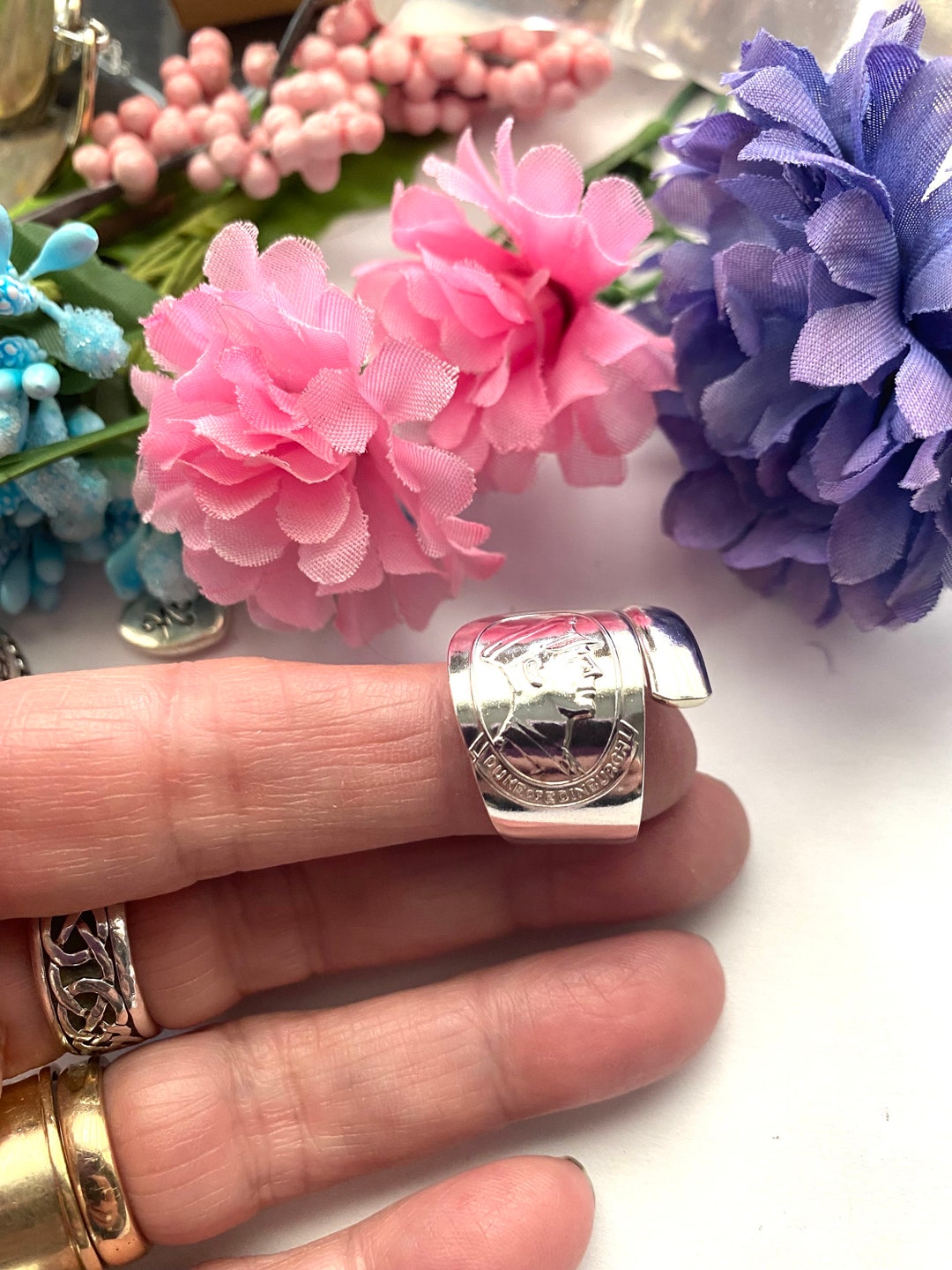 Duke of Edinburgh Spoon Ring: Silverware Jewelry, British Royalty - Etsy