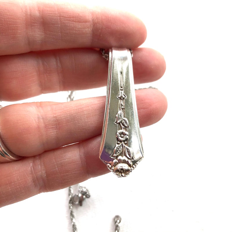 Spoon Ring Necklace - Etsy