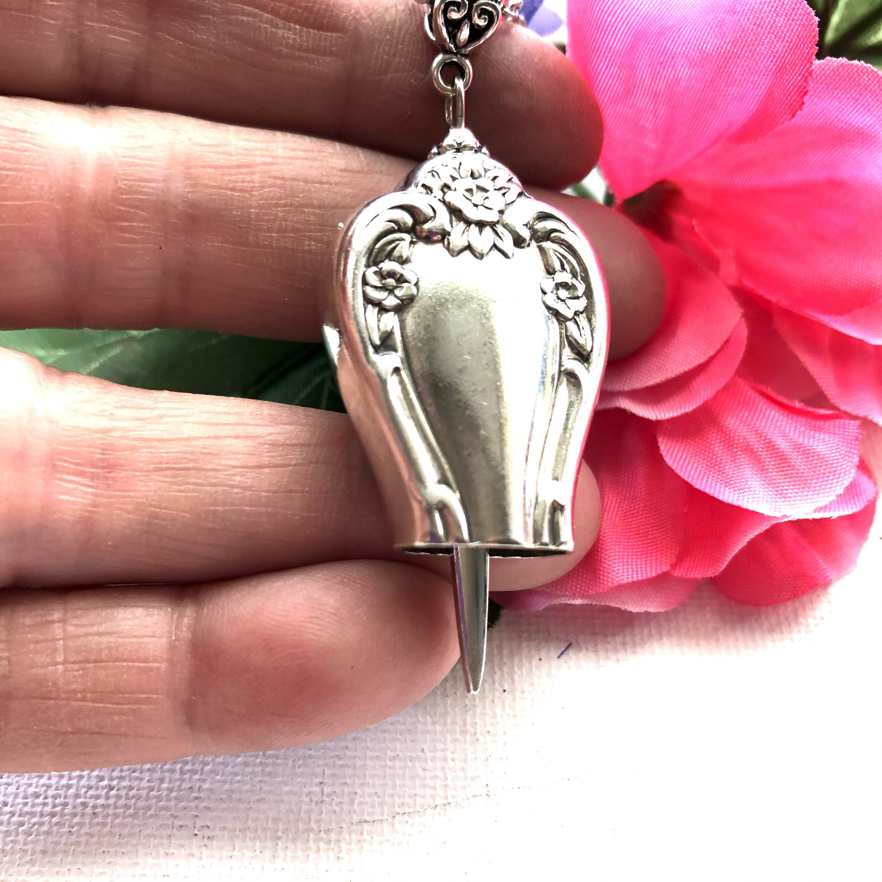 Daybreak 1952 Bell Knife Necklace Knife Handle Bell Necklace | Etsy