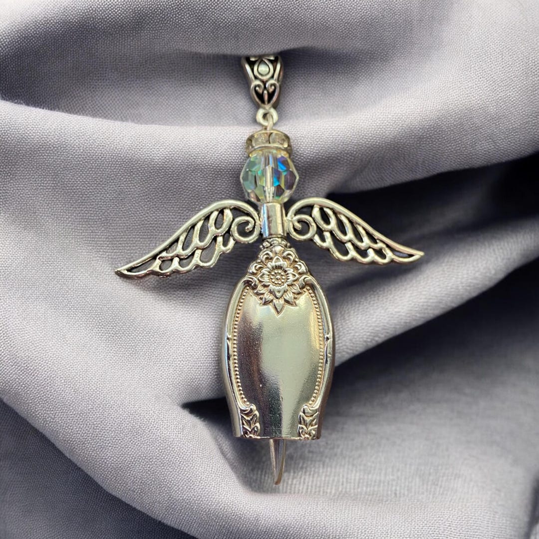 Silverware Angel ,spoon Angel , Spoon Jewelry, Silverware Jewelry ...