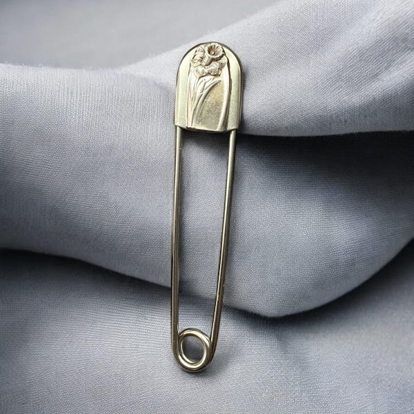 Antique Safety Pin - Etsy