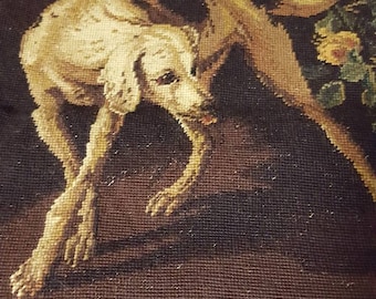 Dog needlepoint | Etsy