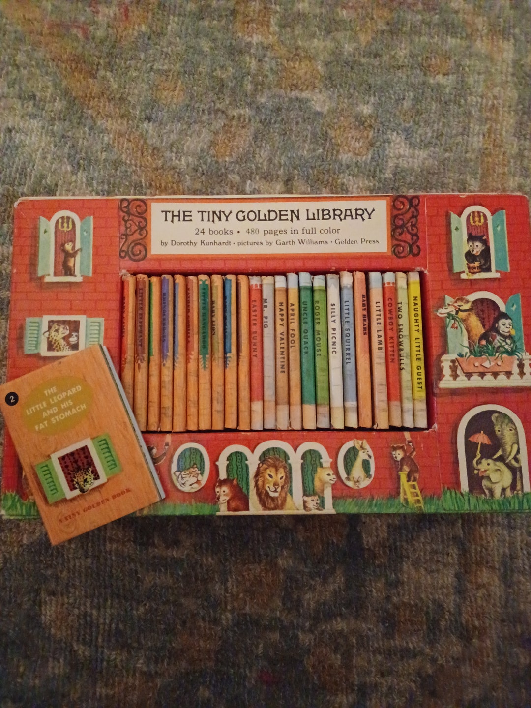 The Tiny Golden Library 24 Volumes - Etsy