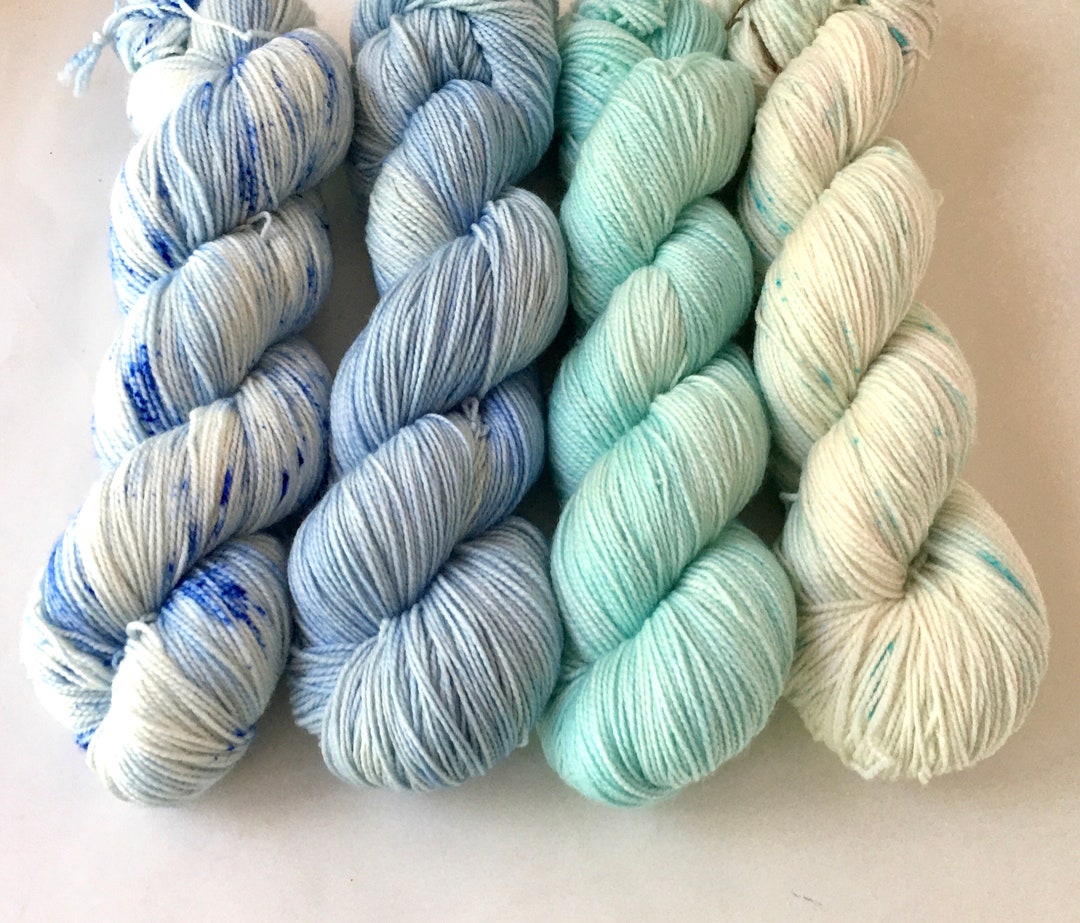 Casapinka Summer MKAL. Sharon on the Trail. 4 Skein Kit. Hand Dyed Yarn ...