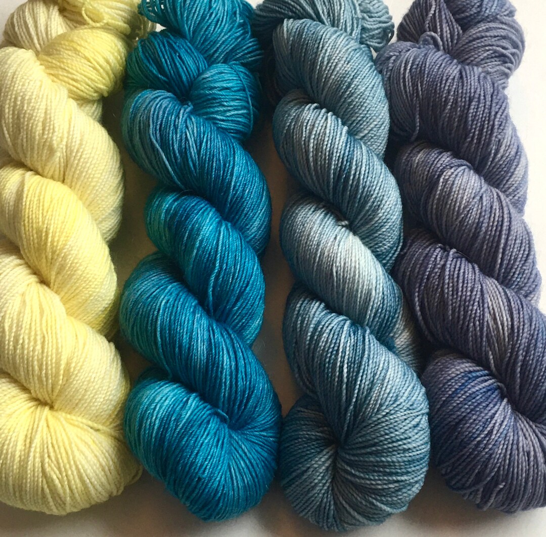 Summer MKAL Kit. Snark-o-meter. Fingering Weight. 1600 Yds Total . Gigi ...