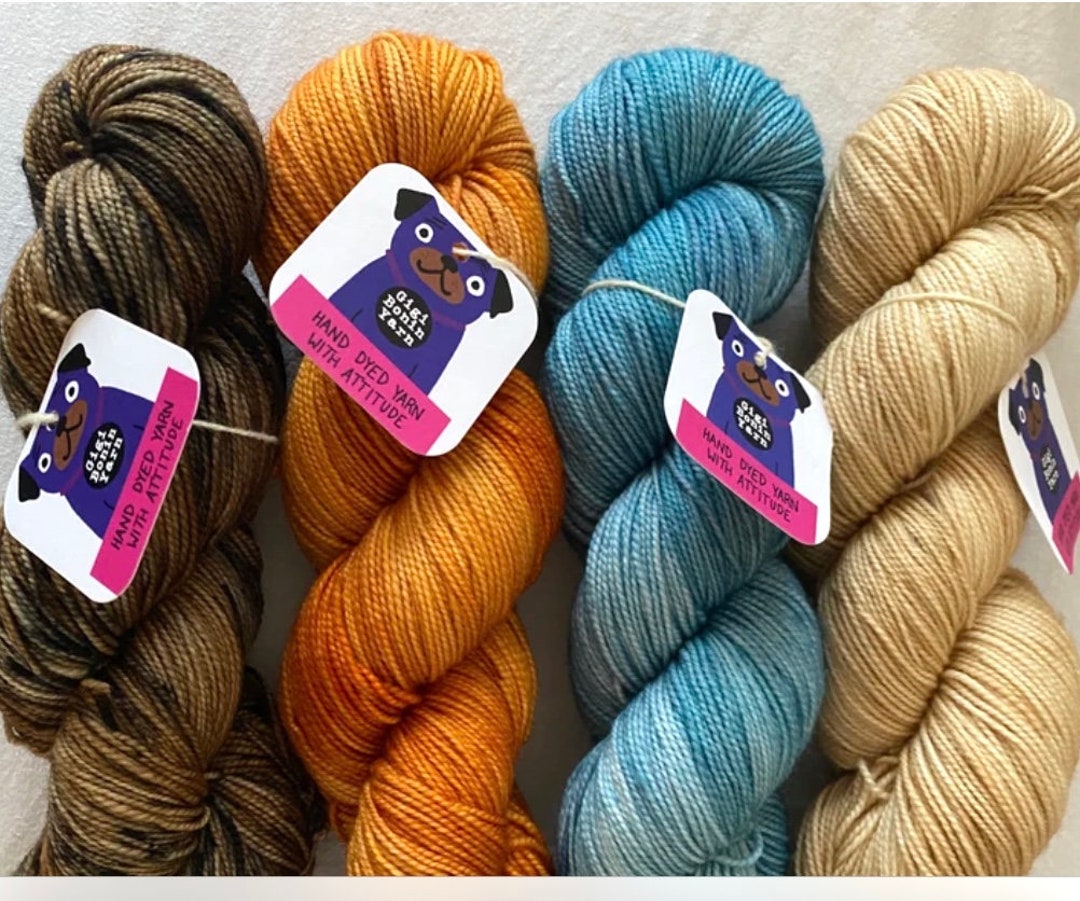Sharon Road Trip MKAL Kit. 1600 Yds. Fingering Wght. Merino. Gigi Bonin ...