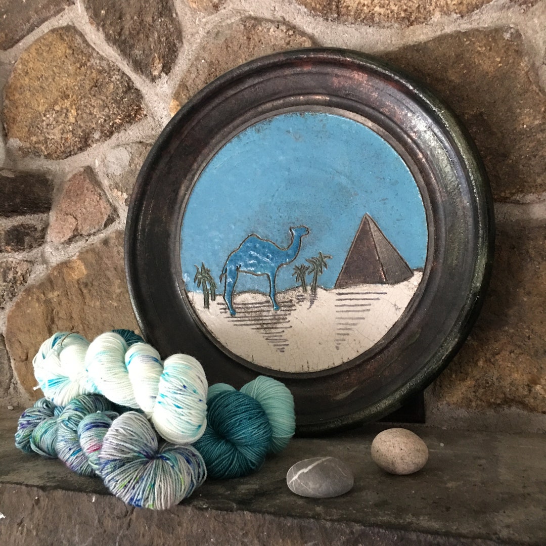 4skein Kit. Sharon Air MKAL. 1600 Yds. Fingering Wght. Merino. Gigi ...
