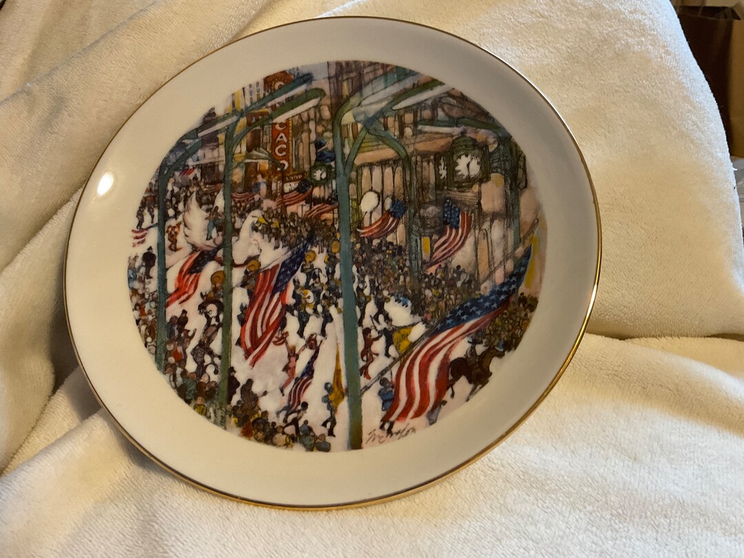 Vintage Chicago Collection Decorative Plate 1975 - Etsy