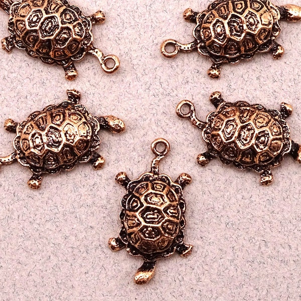 Copper Turtles - Etsy