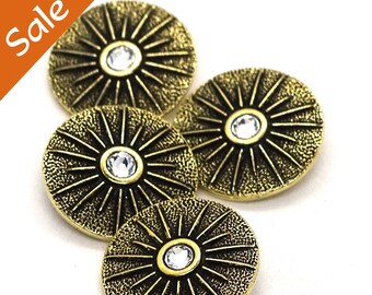 Sunburst Button - Etsy
