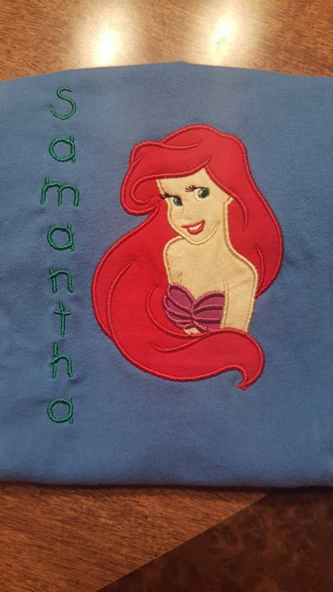 The Little Mermaid's Ariel Monogrammed Shirt - Etsy