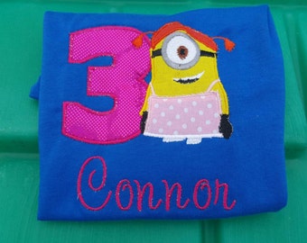 Minion Kid Shirt Despicable Me Youth Yellowtee Costume Any Occasion ...