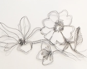 Wire Sculpture Jellyfish 24 by Elizabeth Berrien - Etsy