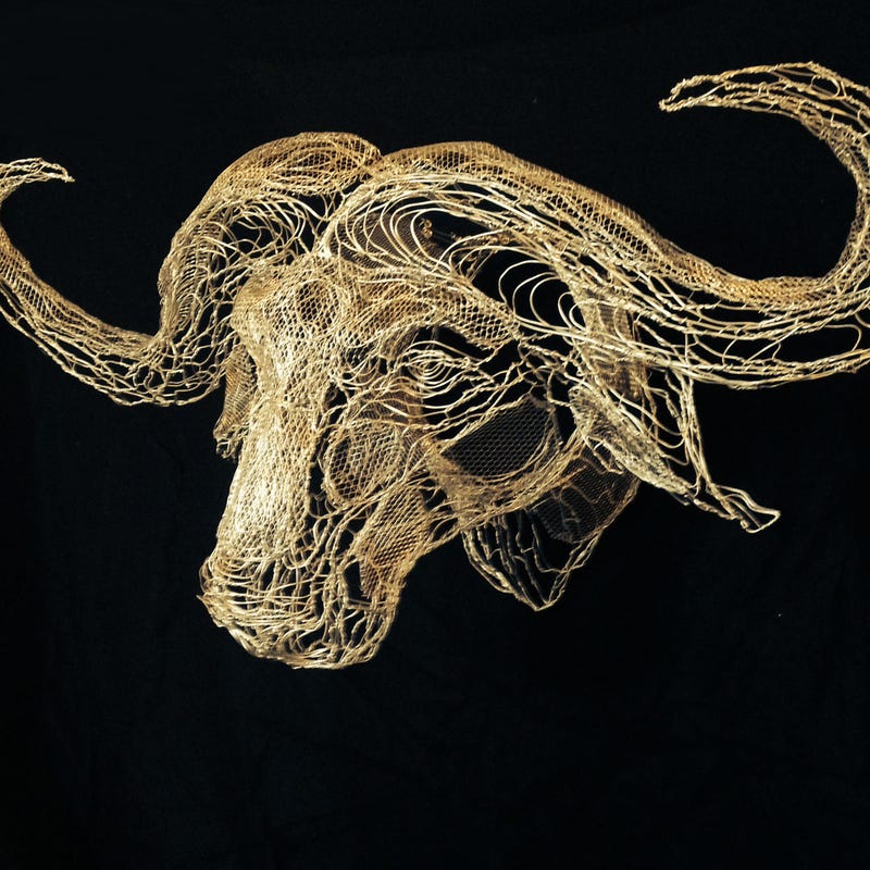 Wire Mesh Sculpture - Etsy