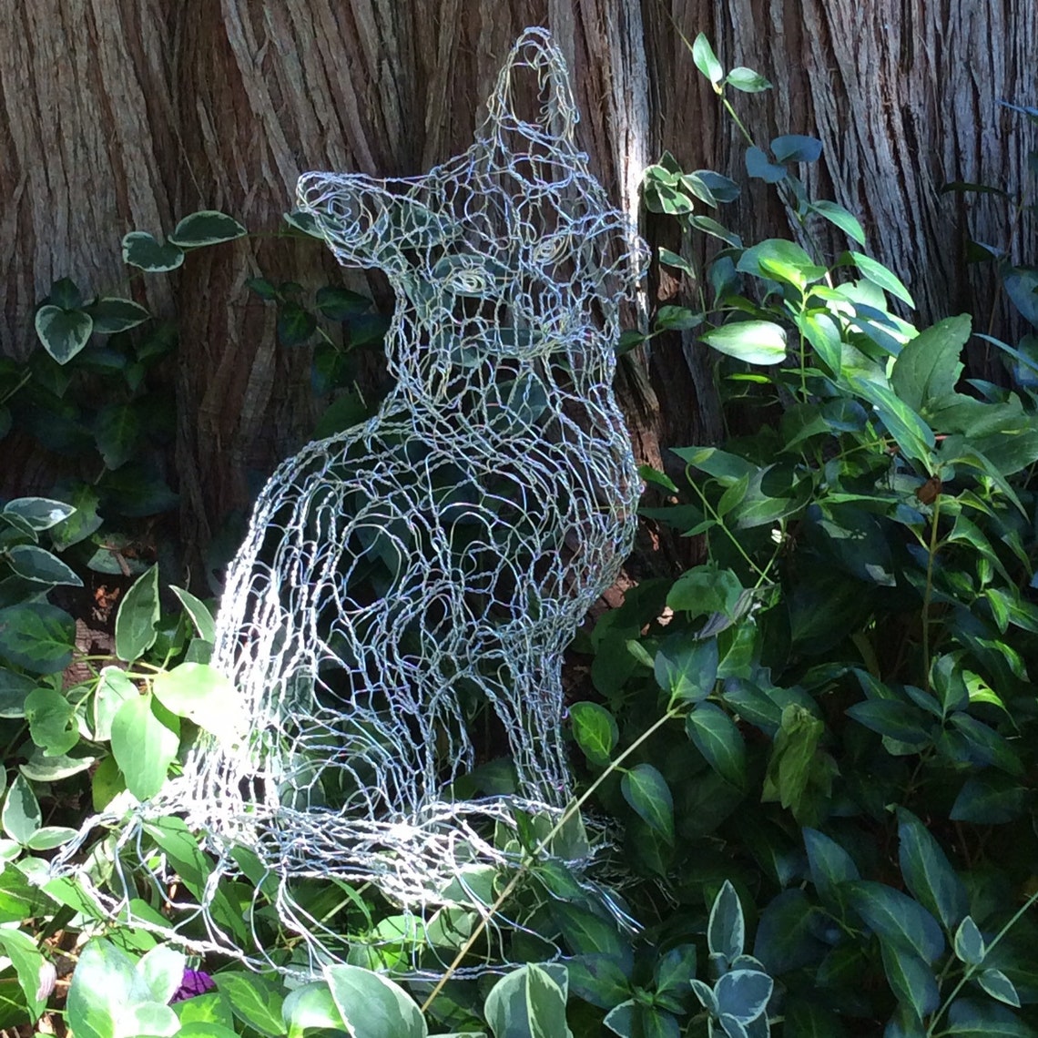 Life-Size 3D Full Body Fox Wire Sculpture by Elizabeth Berrien - Etsy 日本