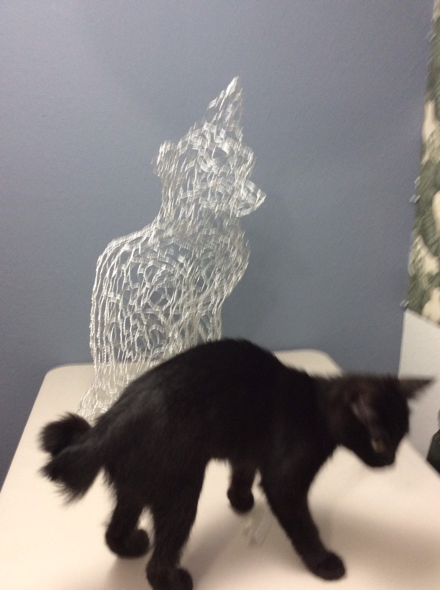 Life-Size 3D Full Body Fox Wire Sculpture by Elizabeth Berrien - Etsy 日本