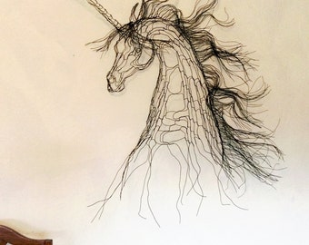 King Salmon 4ft Wire Sculpture 2D Wall Art by Elizabeth Berrien chinook ...