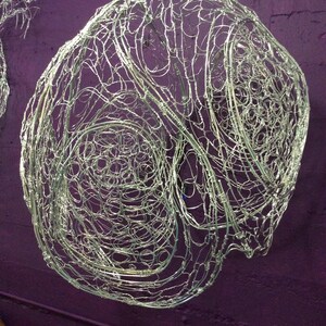 Wire Sculpture Jellyfish 24" by Elizabeth Berrien - Etsy