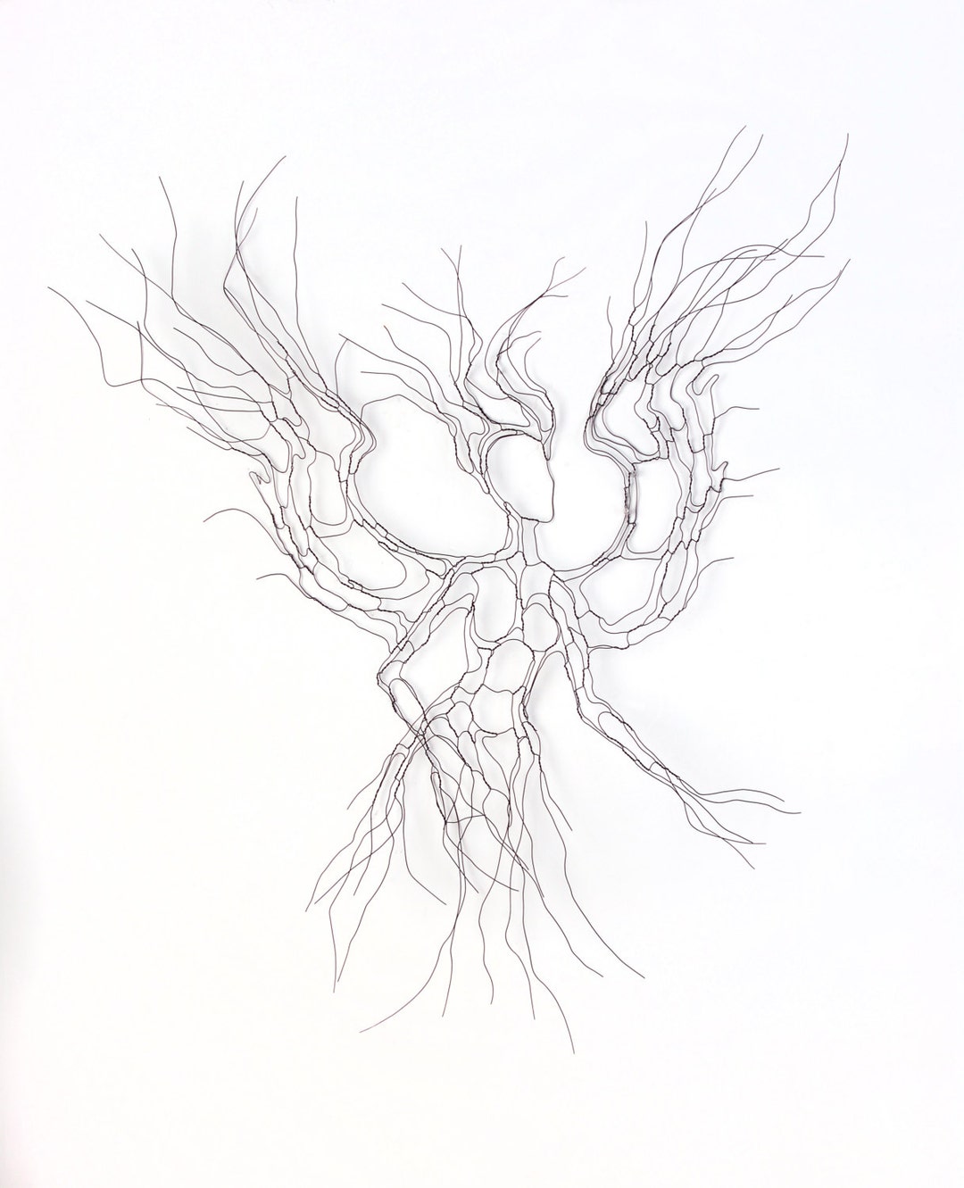 Wire Sculpture Woodland Spirit Entwife: Award Winning Wall Art by ...