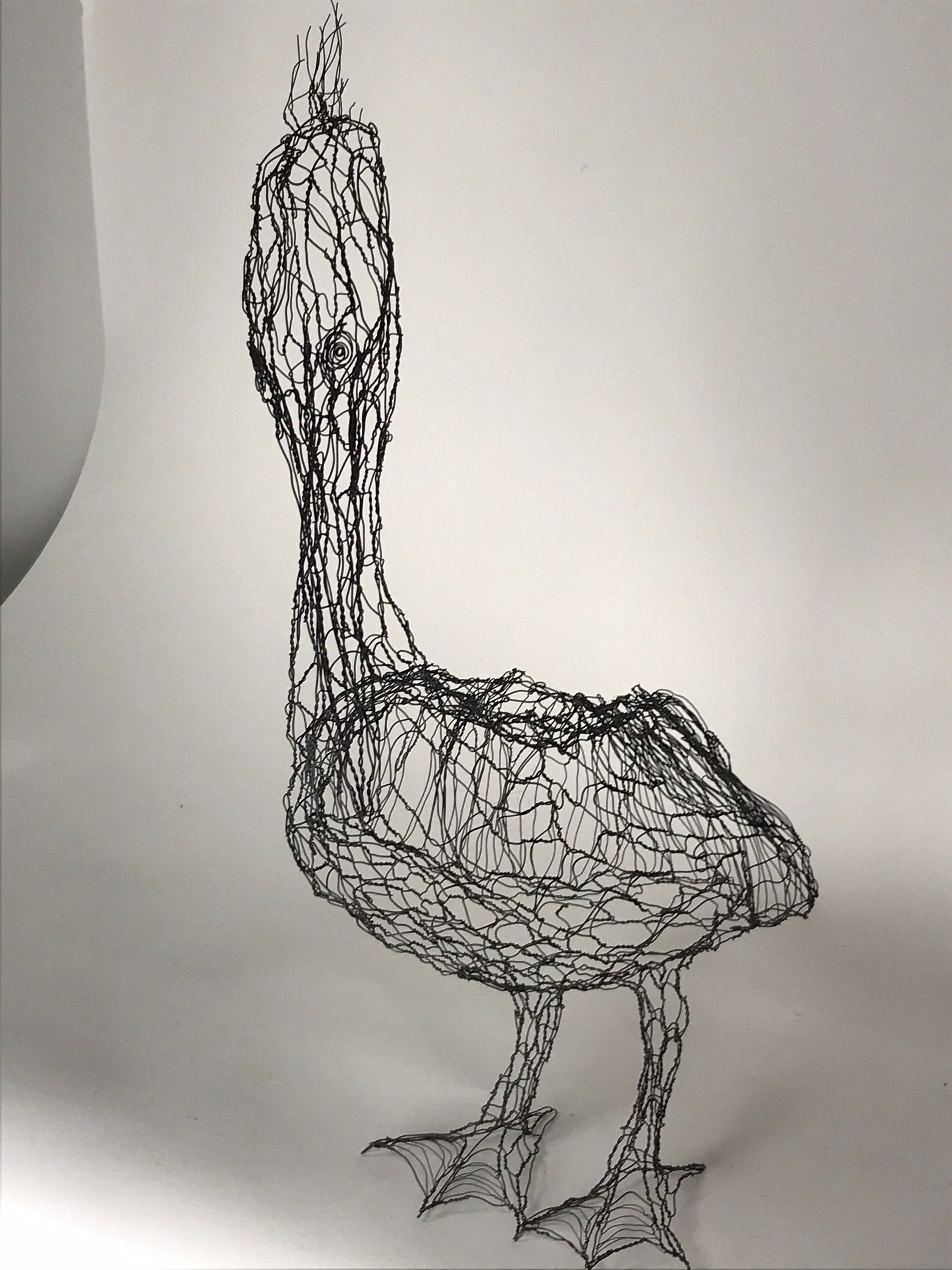 Brown Pelican 18” Wire Sculpture by Elizabeth Berrien - Etsy Denmark