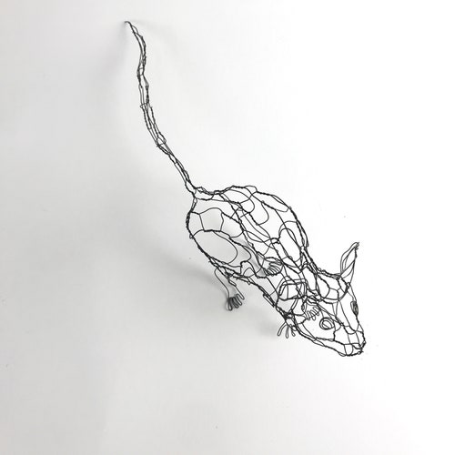 Mouse Sculpture Mini Real Wire Wrapped Mouse Metal Mouse - Etsy Canada