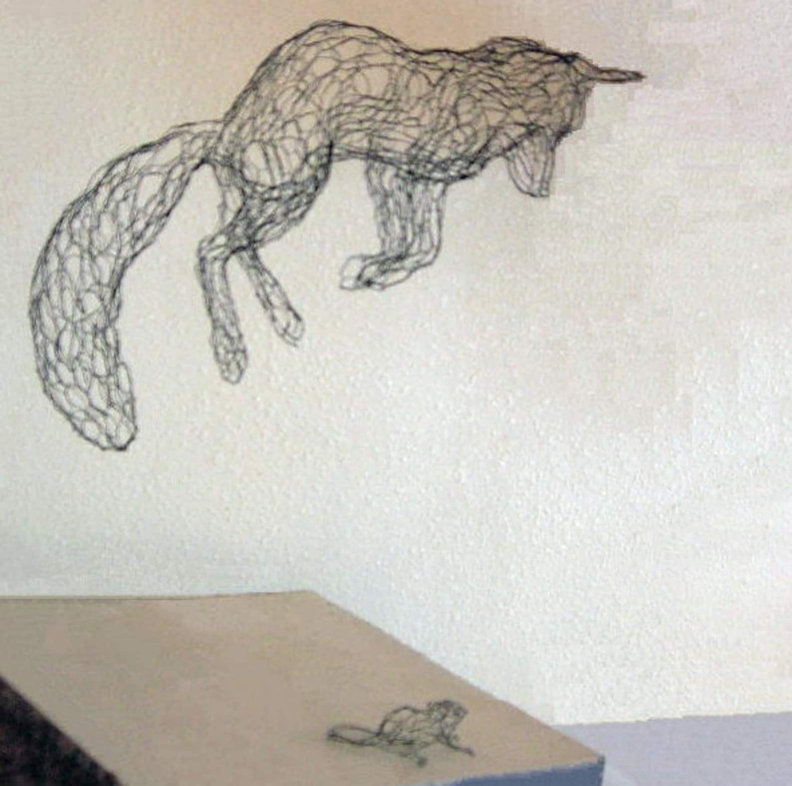 Mouse Wire Sculpture by Elizabeth Berrien - Etsy