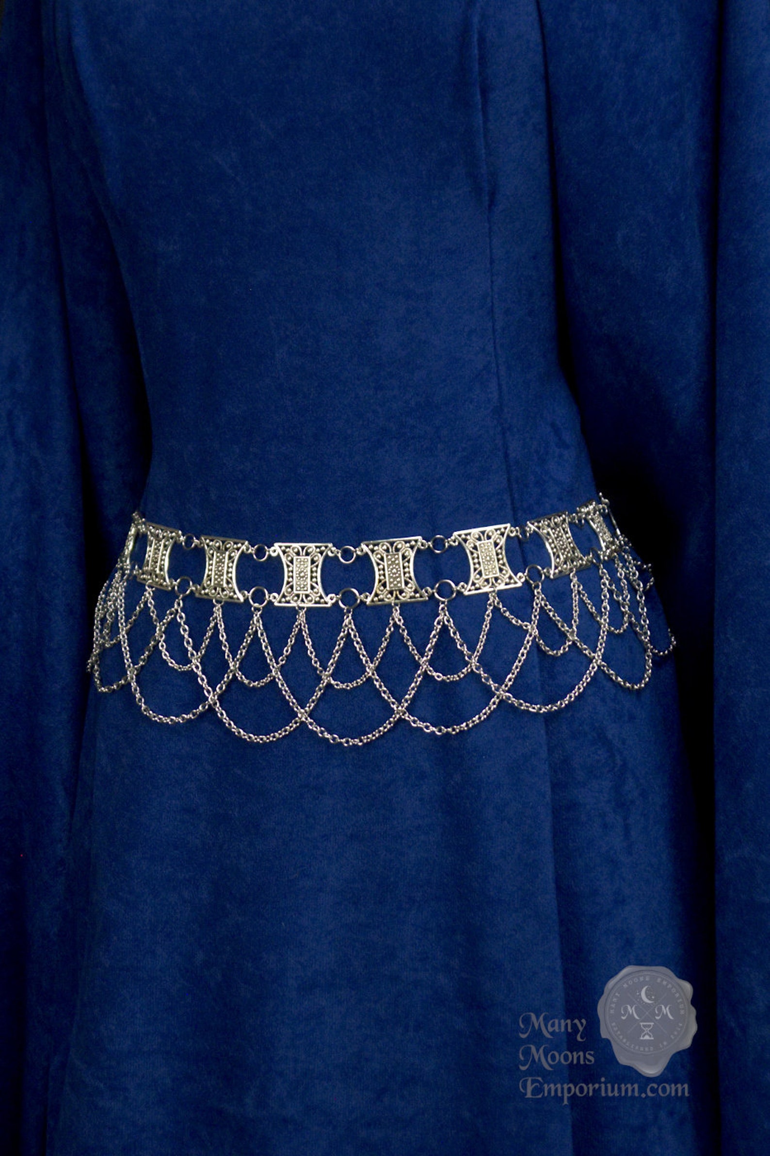 Silver Chain Belt, Hip Belt, Chain Skirt, Belt With Chain, Belly Dance ...