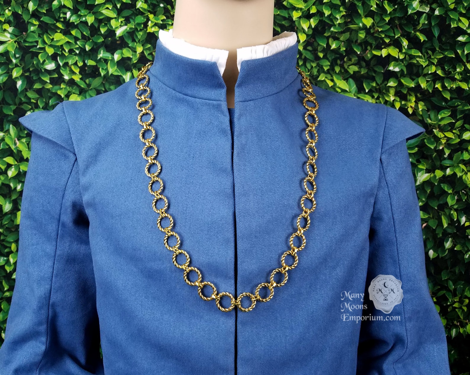 Medieval Necklace for Men Chain of Office Gold Chain - Etsy