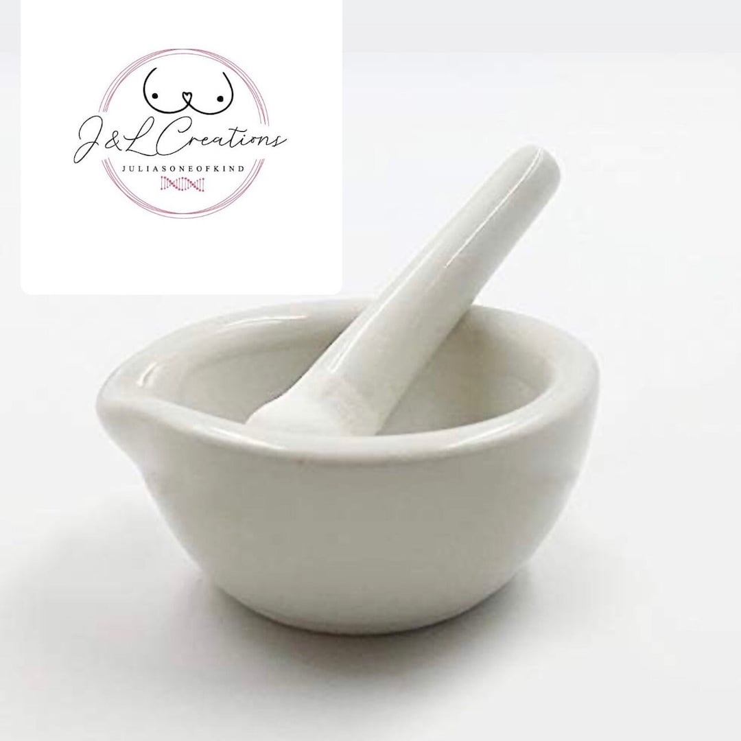 Mini Mortar and Pestle - Etsy