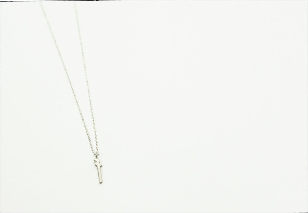 Short Aleph or "a & Vowels" Arabic Letter Necklace - Etsy