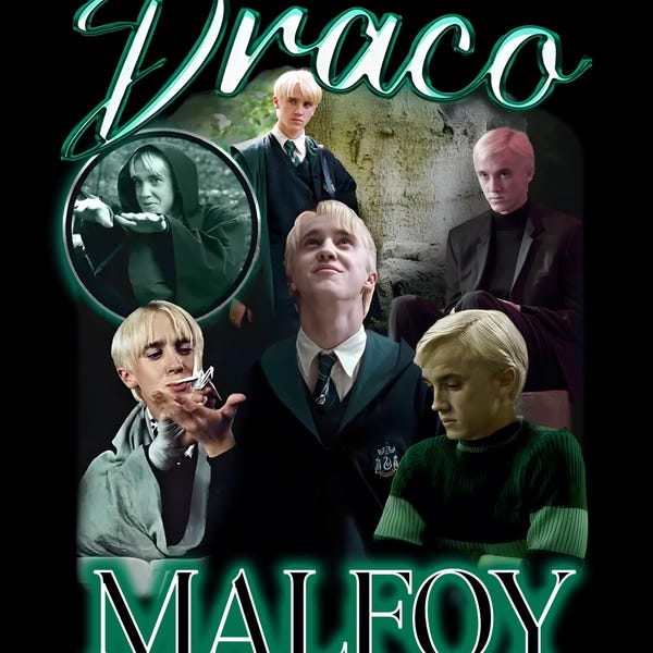 Draco Malfoy Svg - Etsy