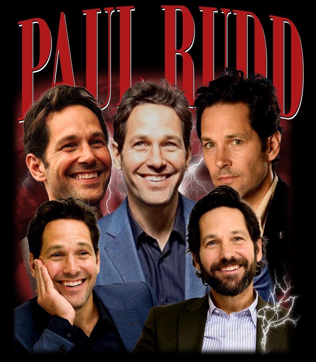 Vintage Paul Rudd Retro T-shirt PNG, Paul Rudd Top Tee - Etsy