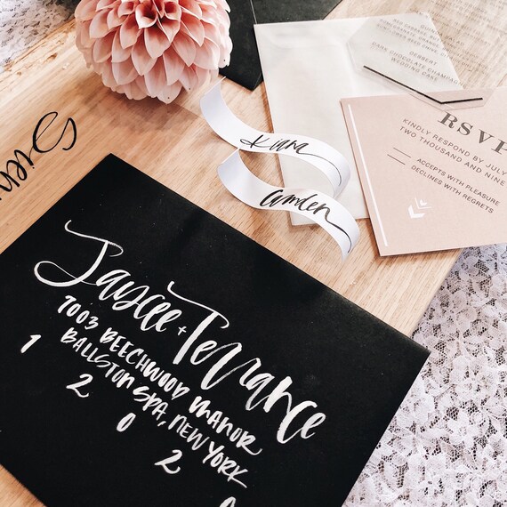 Envelope Calligraphy How To: Calligraphy Envelope Addressing 101 The