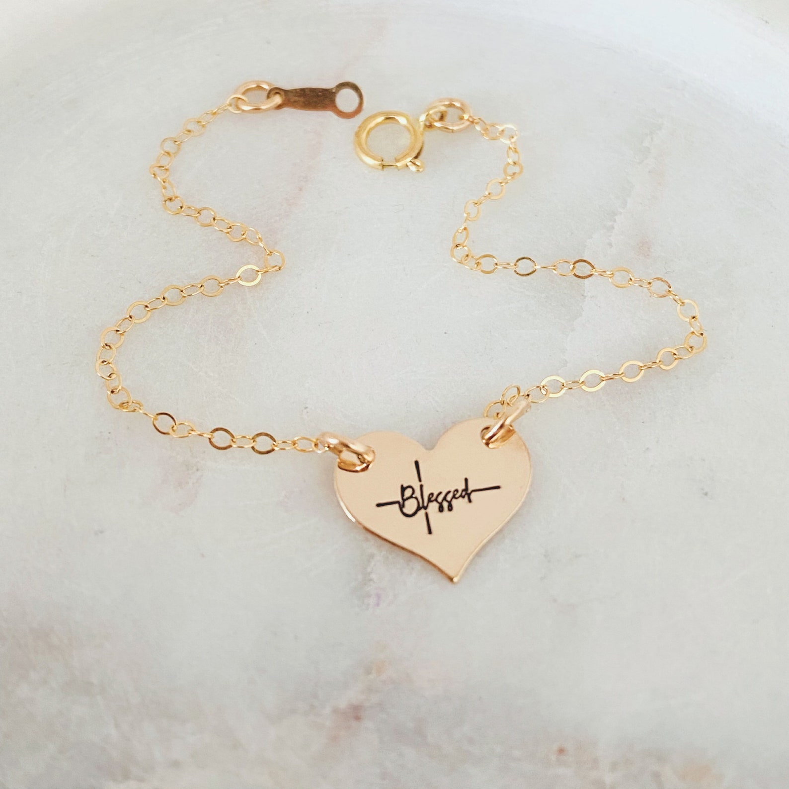 Sterling Silver Faith Bracelet, Blessed Jewellery, Cross Bracelet ...