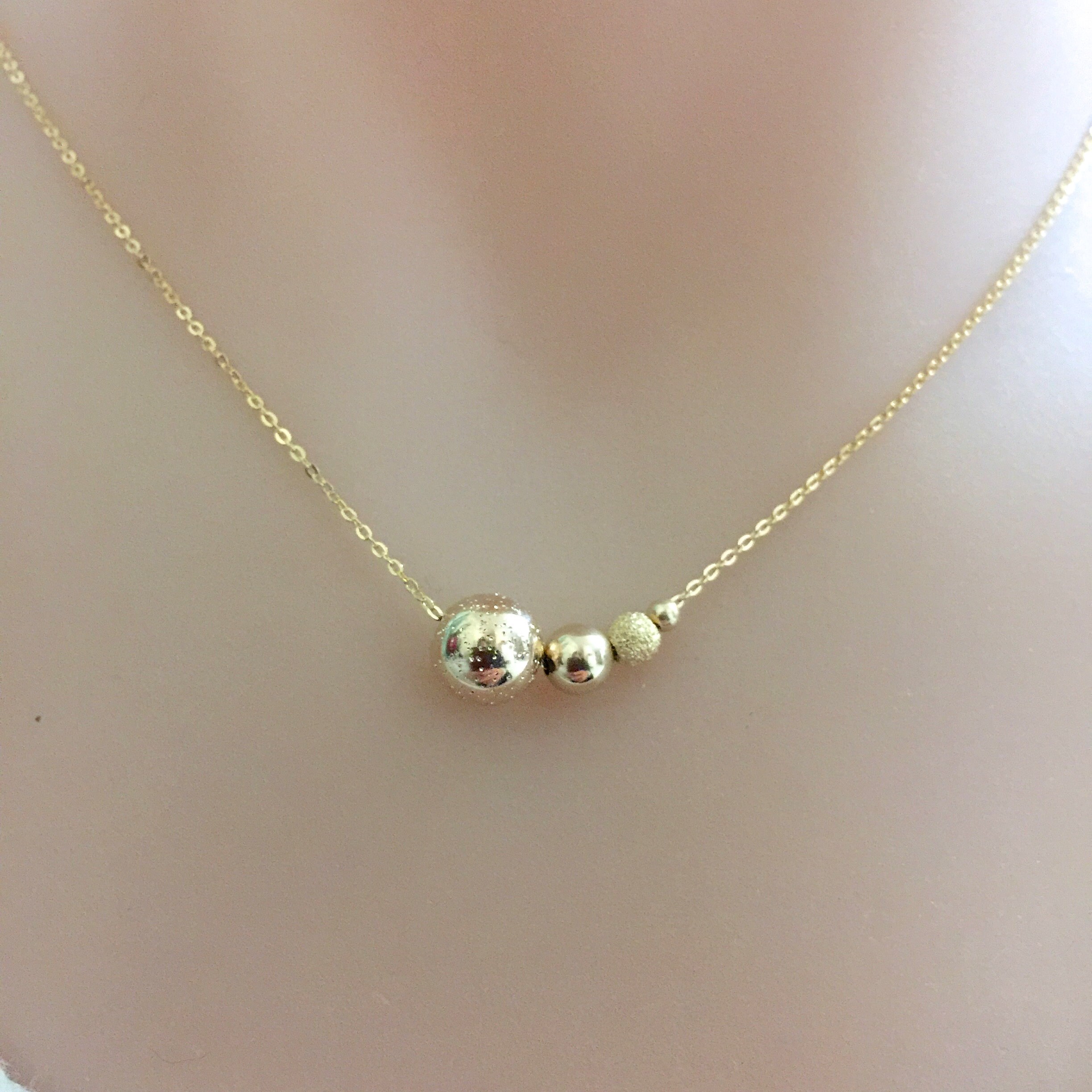 Four Generations Necklace Beaded Necklace Mother's Day - Etsy