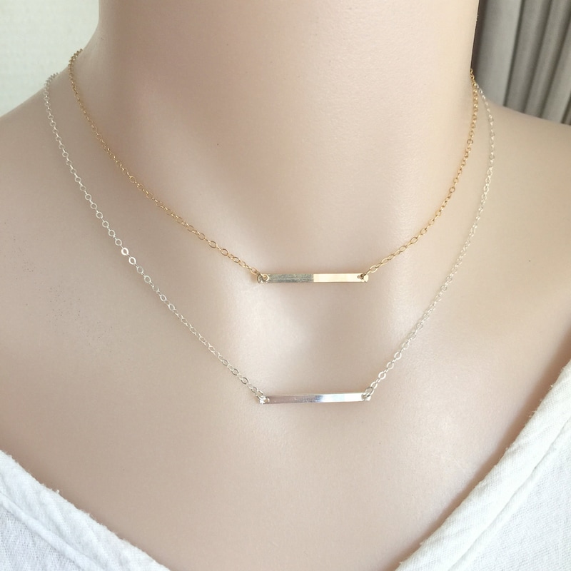 Minimalist Necklace - Etsy