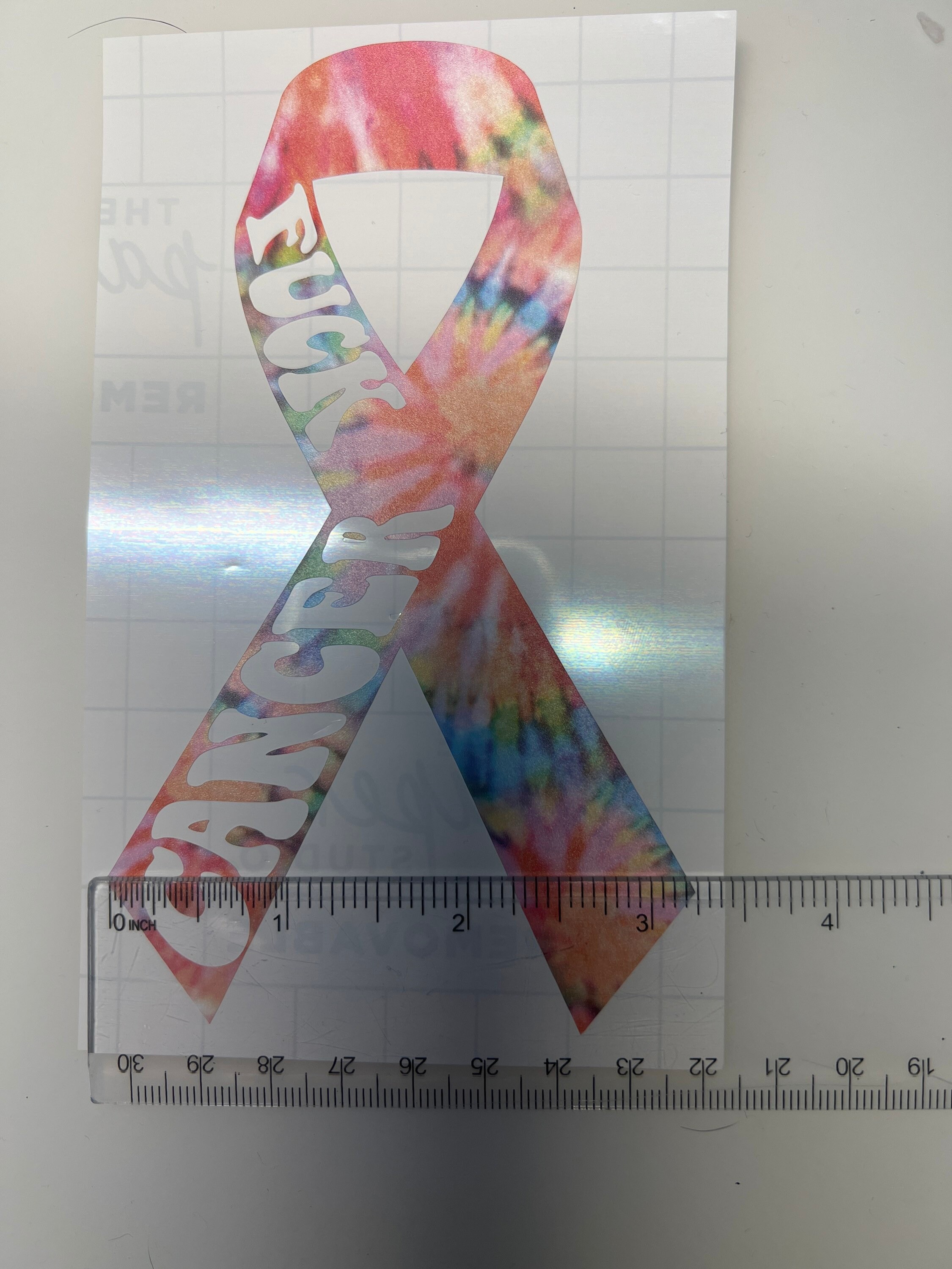 Retro Fk Cancer Decal - Etsy