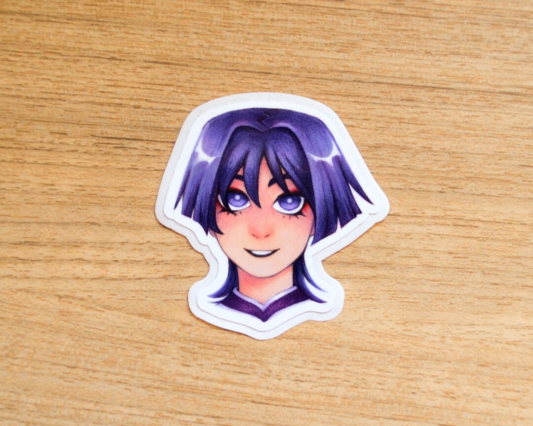 Scaramouche Vinyl Sticker / Die-cut Glossy Vinyl Sticker / Genshin ...