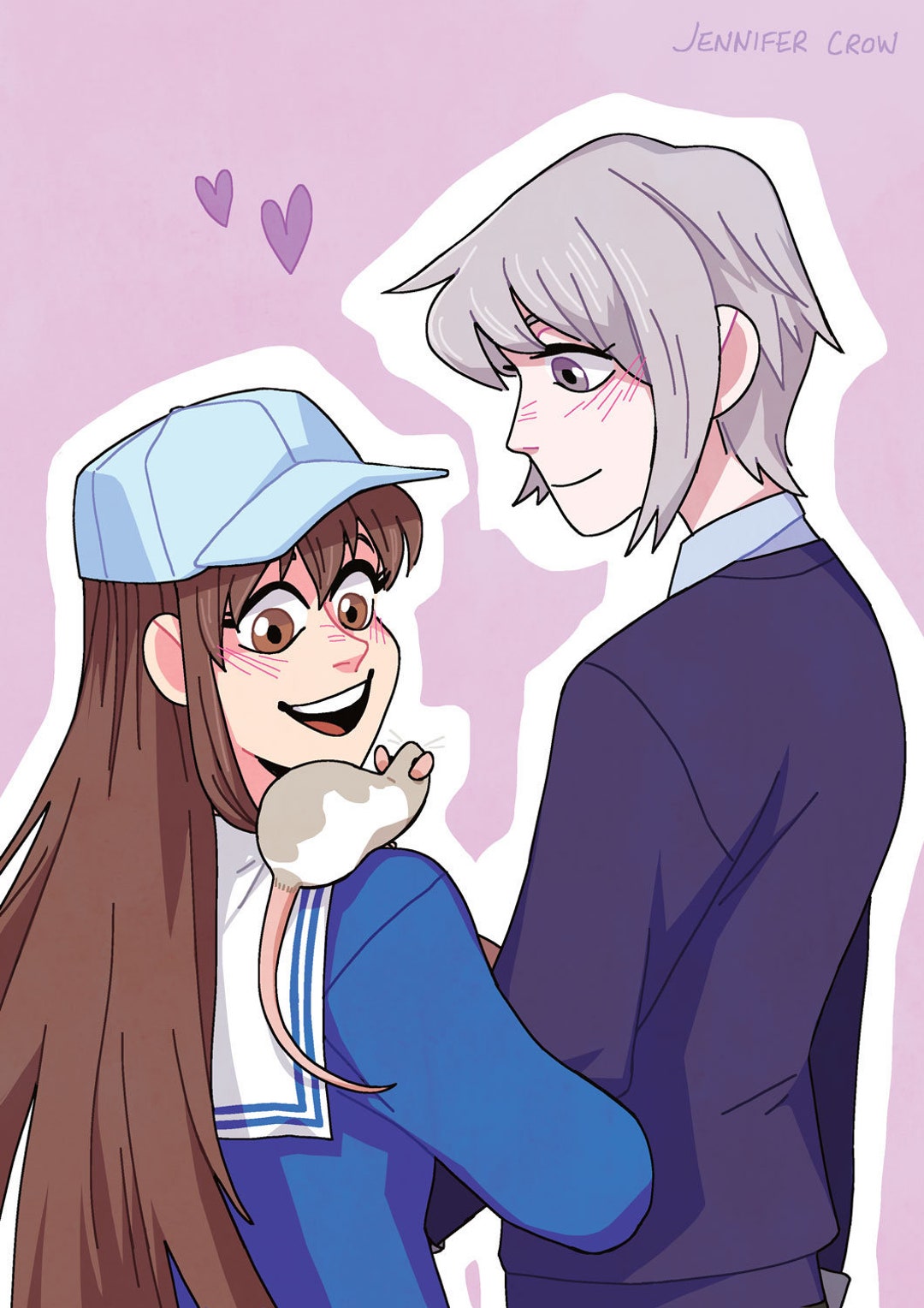 Yuki and Tohru / A5 / Fruits Basket / Anime / Manga / Shoujo / Romance ...