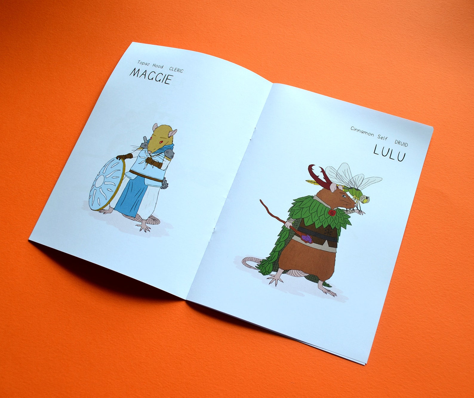 RPG: Rat Playing Game Zine / Art Zine / Pet Rats / TTRPG / - Etsy