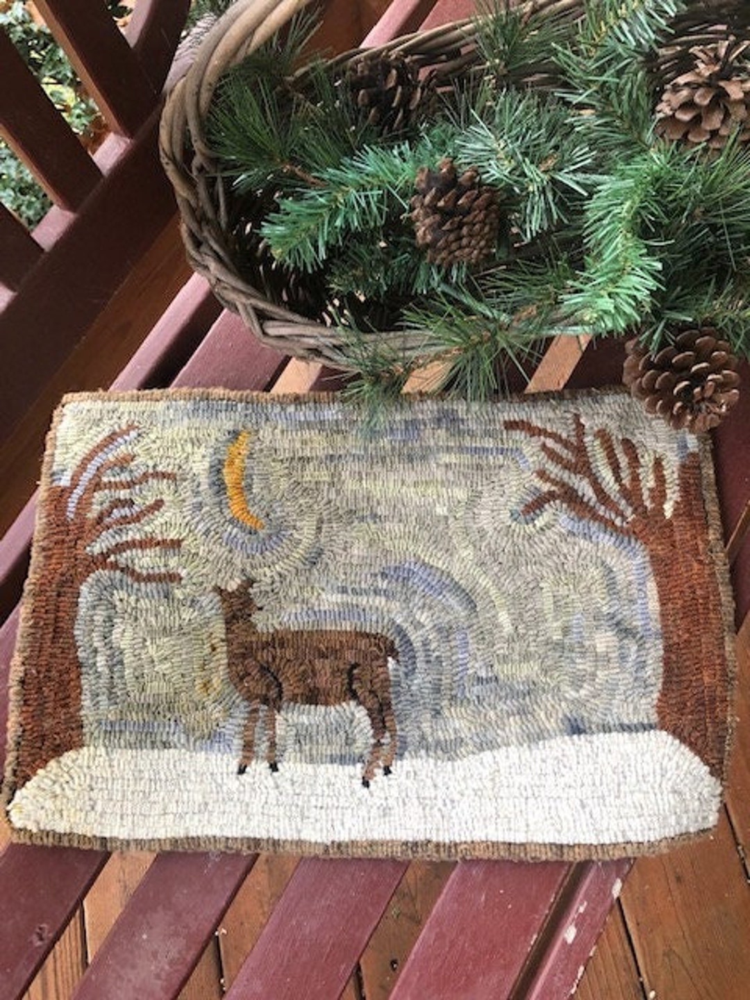 Doe, A Deer Rug Hooking Pattern - Etsy